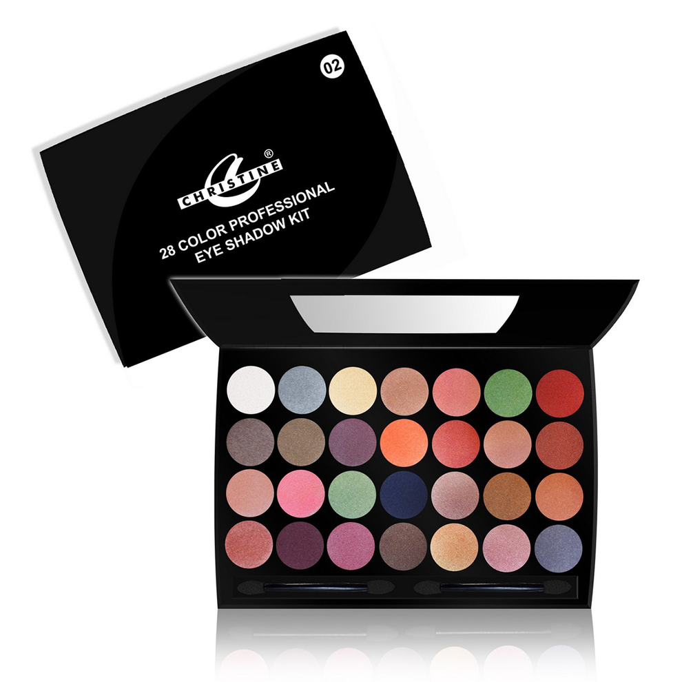 Christine 28 Color Professional Eye Shade Kit - 02 – Christine ...