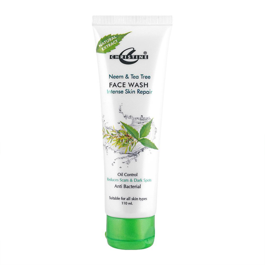 Christine Neem & Tea Tree Face Wash 110ml – Christine Cosmetics Pakistan